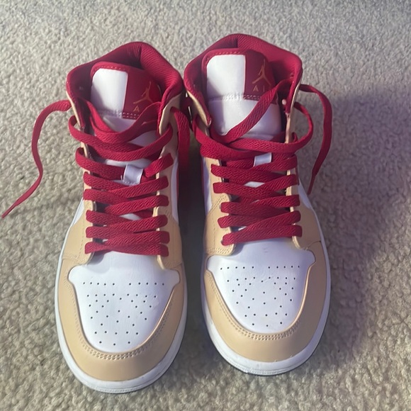 Jordan | Shoes | Jordan Mid Creamred | Poshmark